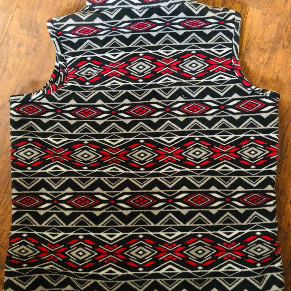 Jane Ashley Fleece Lined Vest Gem
